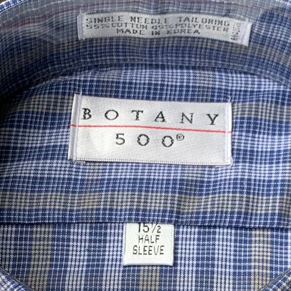 Botany 500 | Shirts | Mens Botany 50 Short Sleeve Button Down Shirt ...